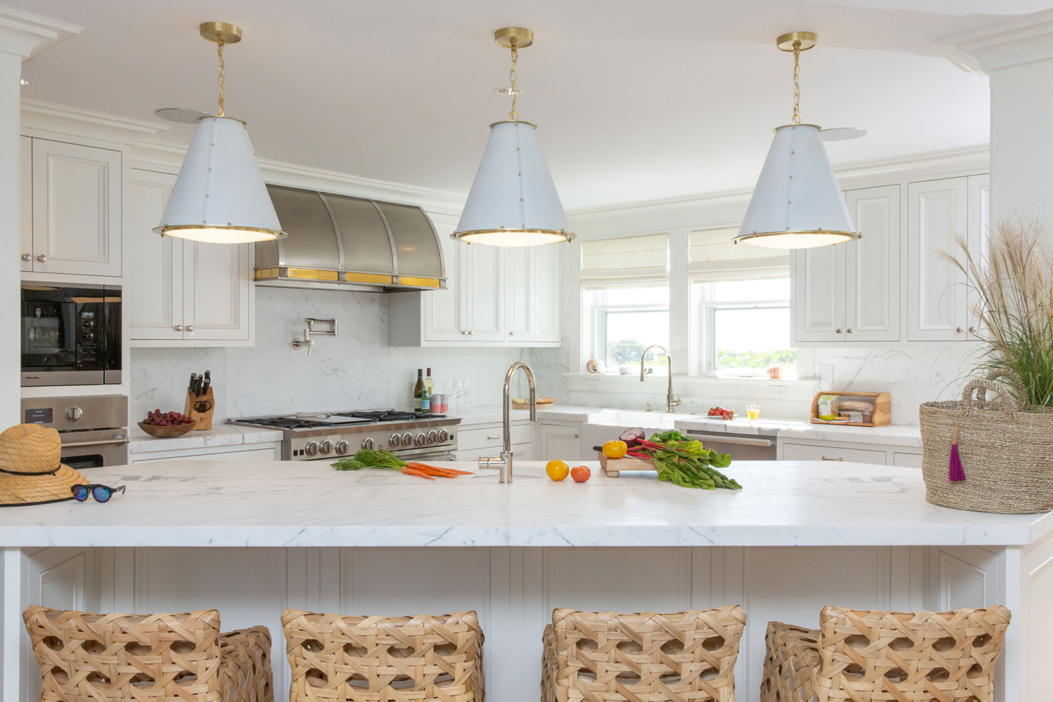 Ocean Estate on Nantucket with Interior Design by Carolyn Thayer Interiors