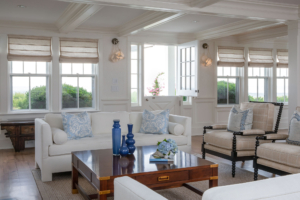 Living Rooms designed by Carolyn Thayer Interiors in Nantucket / Boston