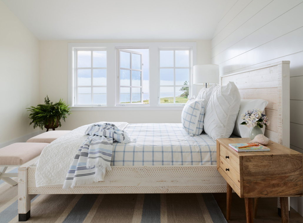Bedrooms Designed by Carolyn Thayer Interiors on Nantucket and Boston